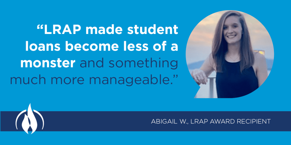 Transfer Student Thrives Thanks to LRAP - Ardeo